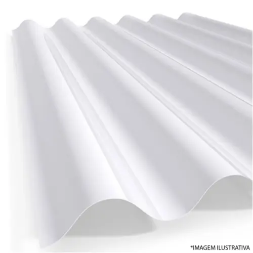 Telha Translucida Leitosa 1,83 X 1,10 Polip Lux- Lux Telhas - TELHA ...